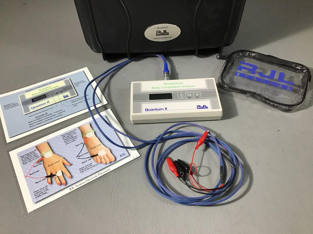 RJL Systems Quantum II Bioelectrical Body Composition Analyzer - NWS ...