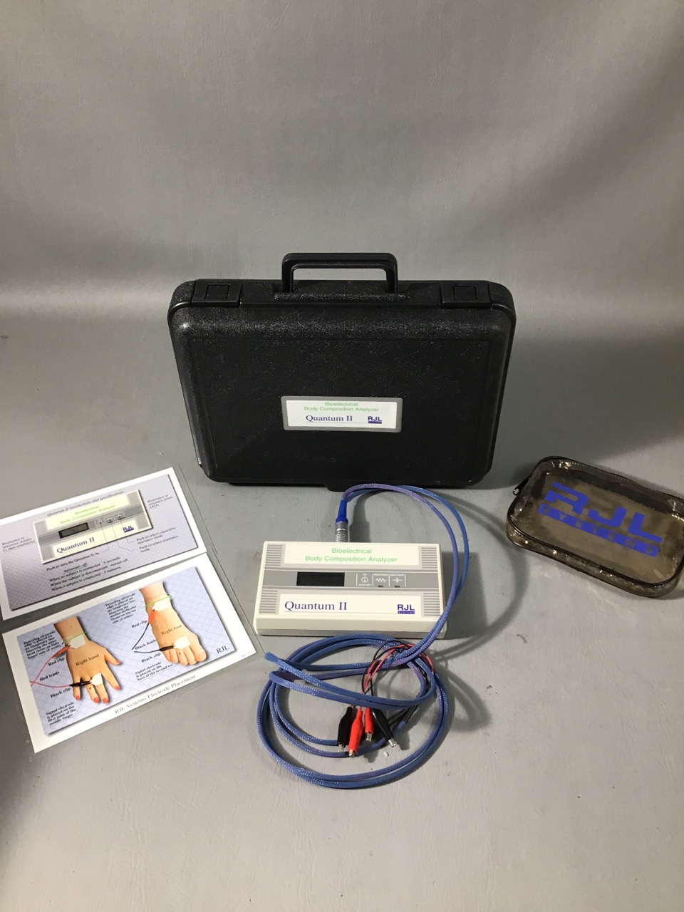 RJL Systems Quantum II Bioelectrical Body Composition Analyzer - NWS ...