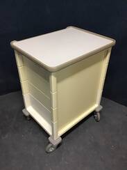 Herman Miller Milcare 5 Drawer Crash Cart - NWS Medical Scientific